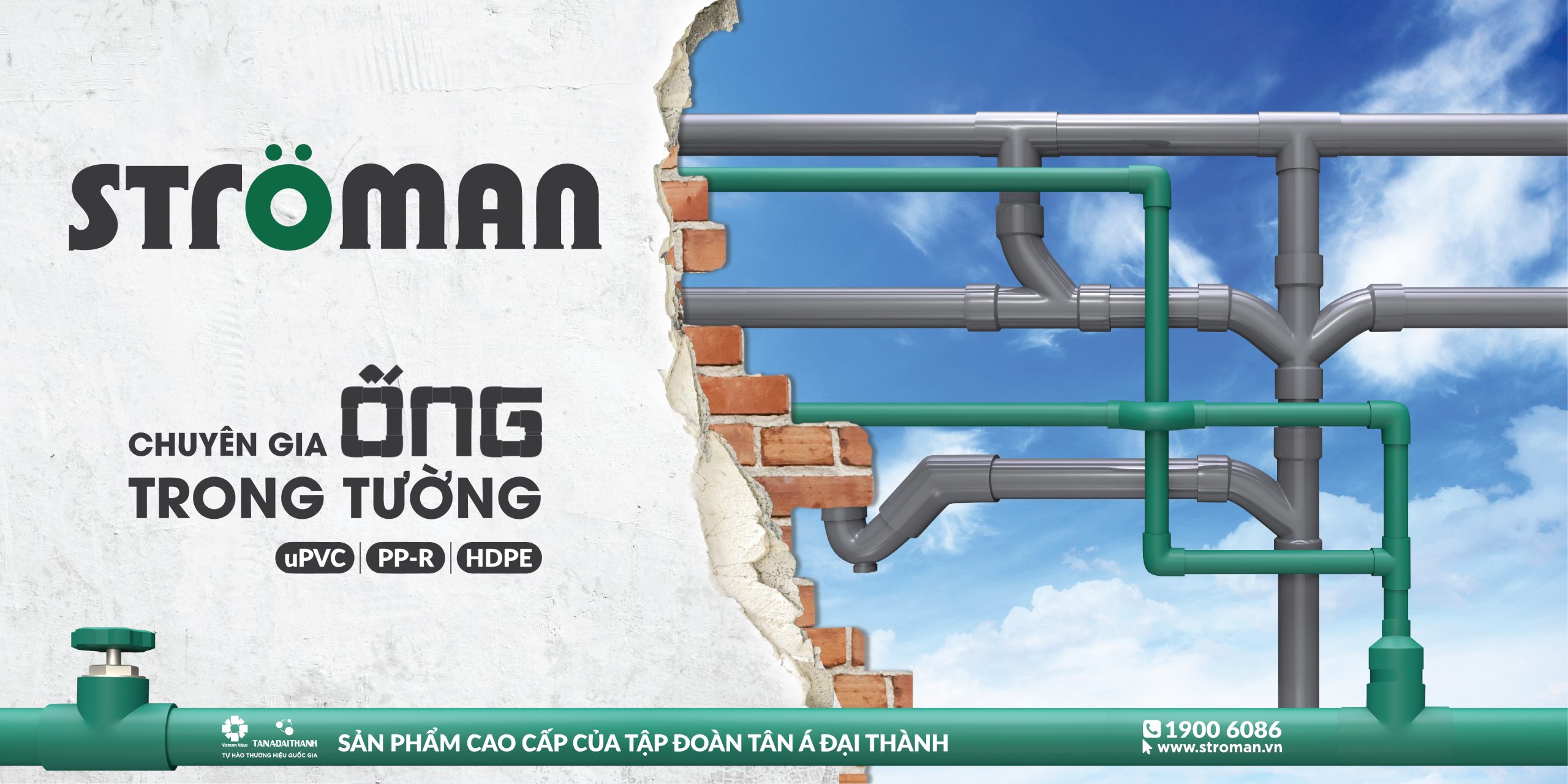 Ống nhựa Ströman - Chuyên gia Ống trong tường